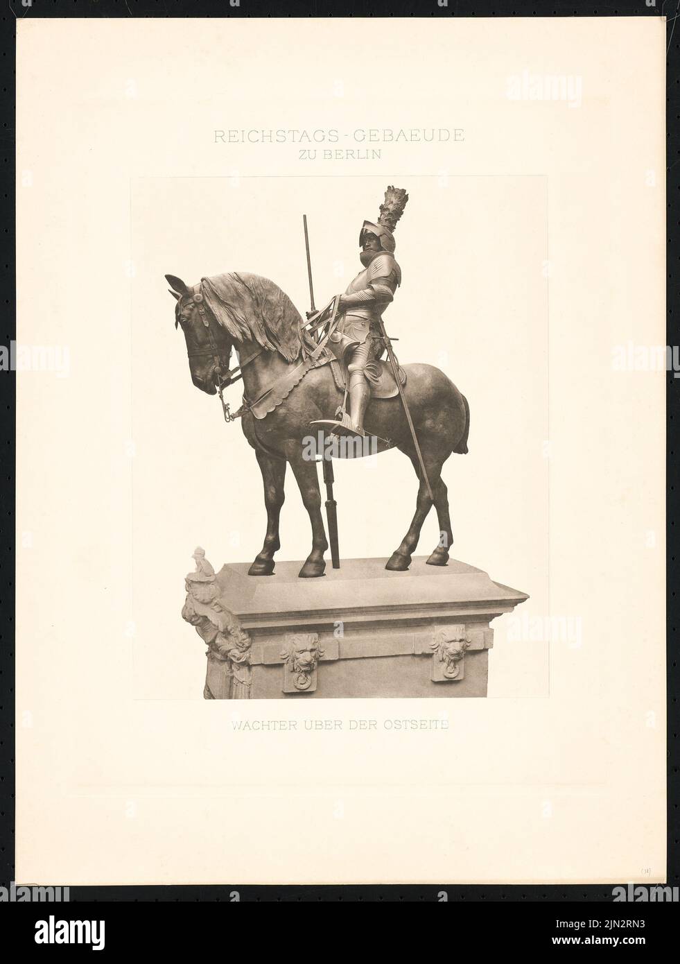 Wallot Paul (1841-1912): Reichstag, Berlin Stock Photo - Alamy