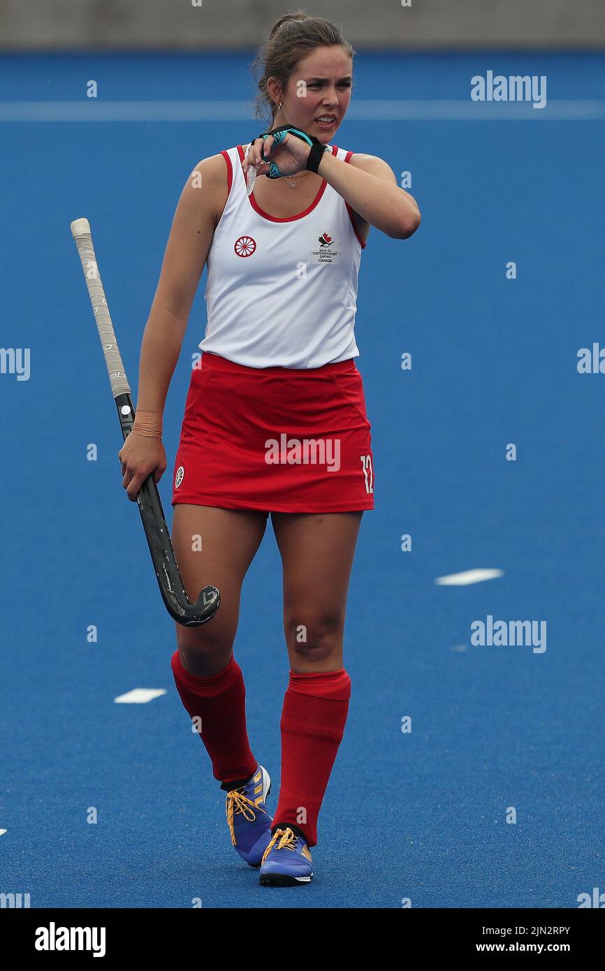 Sara GOODMAN of Canada during the Women's Hockey Pool A match between ...