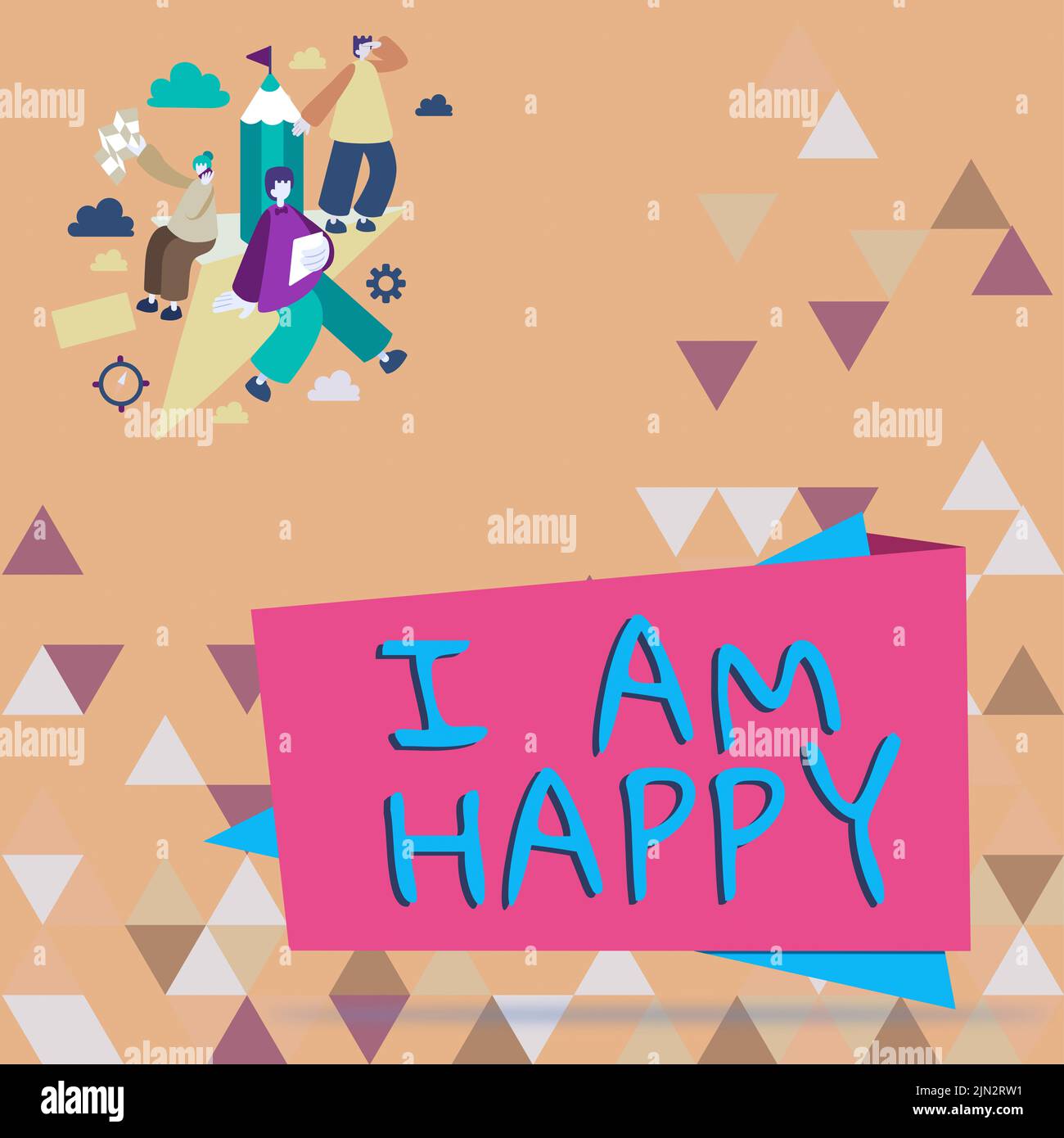 Smiley employees hi-res stock photography and images - Alamy