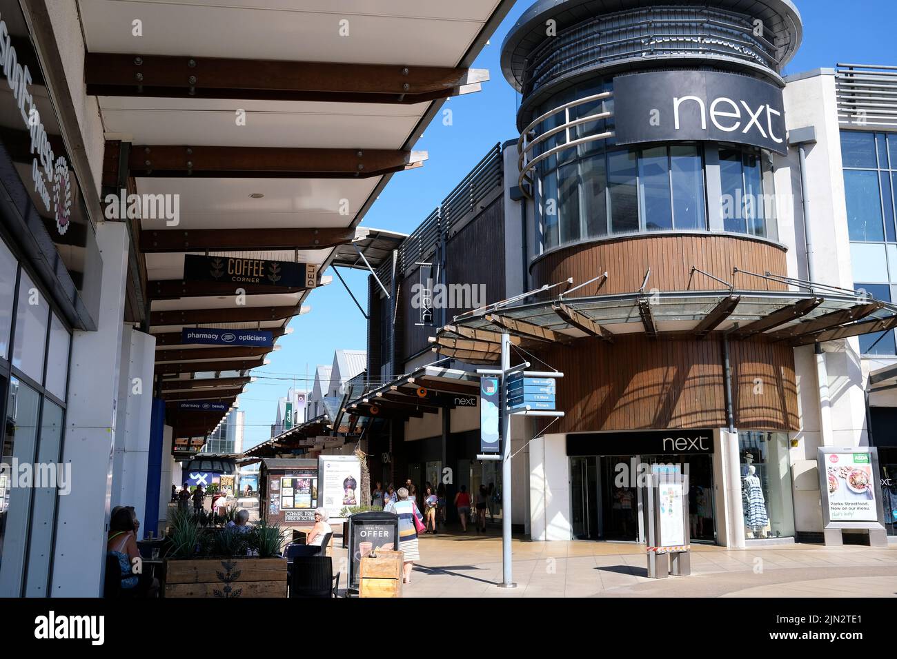 westwood cross shopping centre,east kent,uk august 2022 Stock Photo - Alamy