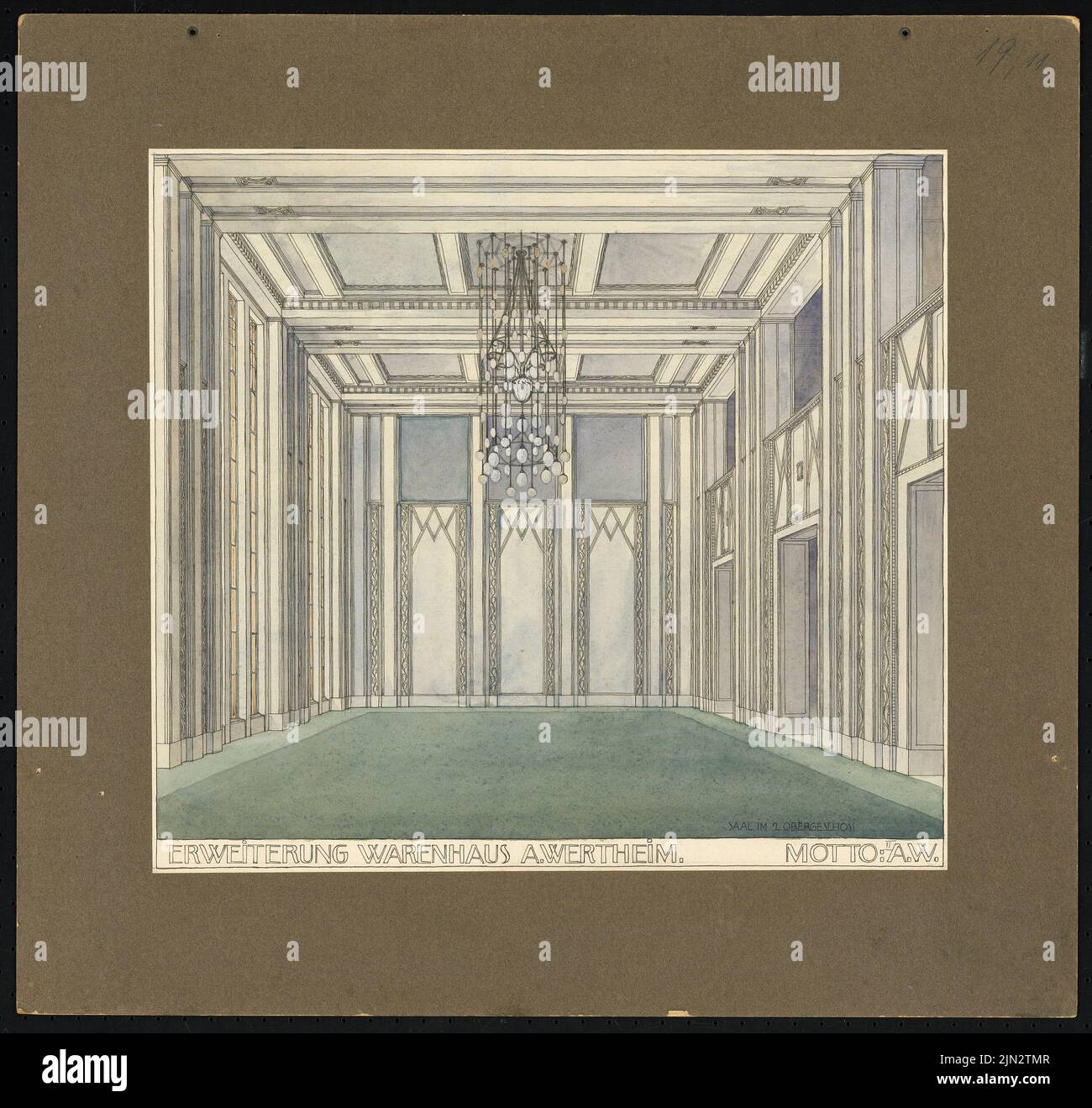 Zaar & Vahl: Wertheim department store, Leipziger Straße, Berlin. 3 ...