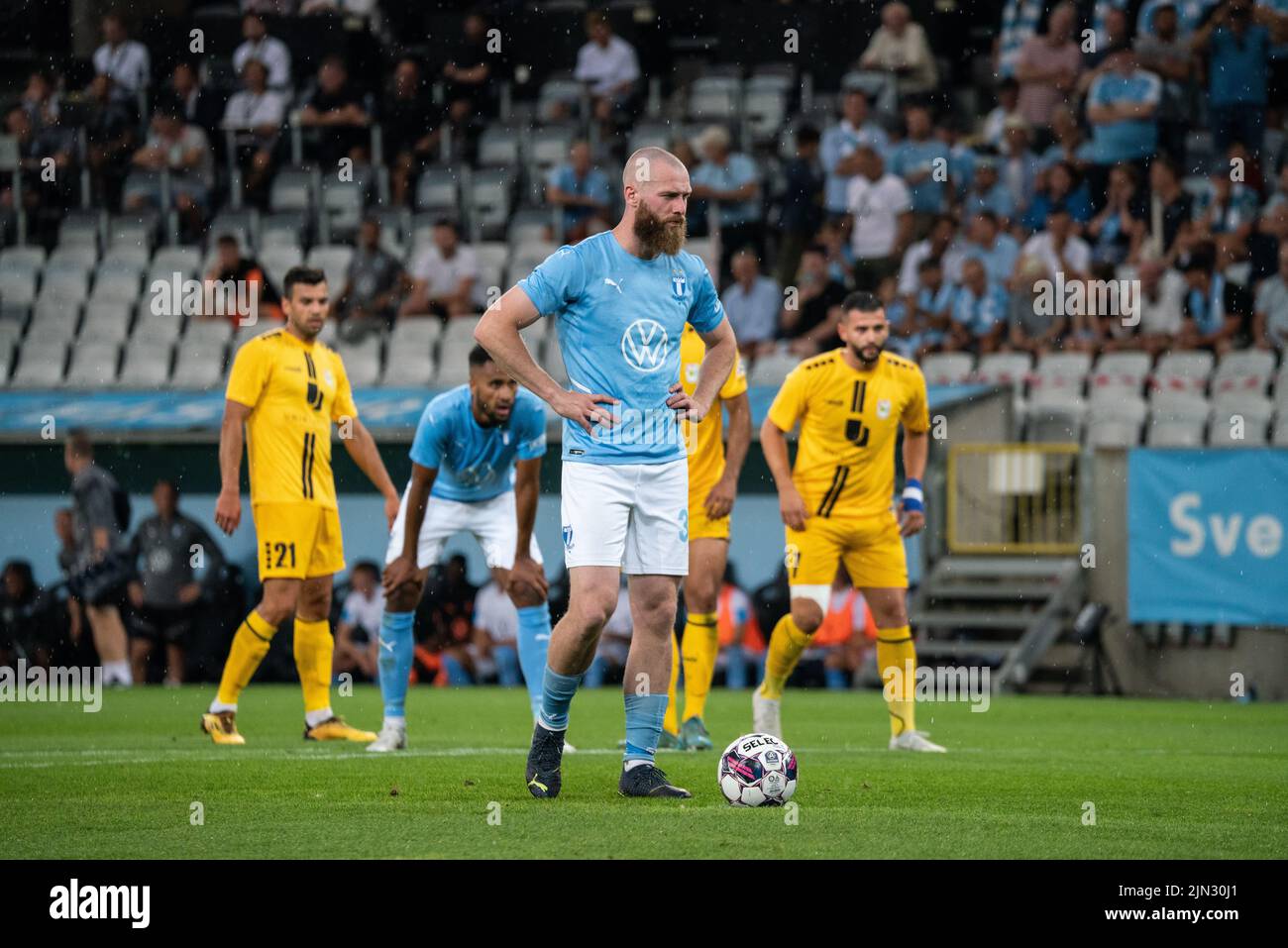 Malmoe, Sweden. 04th, August 2022. Jo Inge Berget (32) of Malmö FF ...
