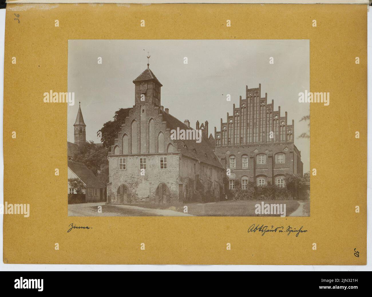 Stiehl Otto (1860-1940): Sketch and photo album 12: Cistercian abbey ...