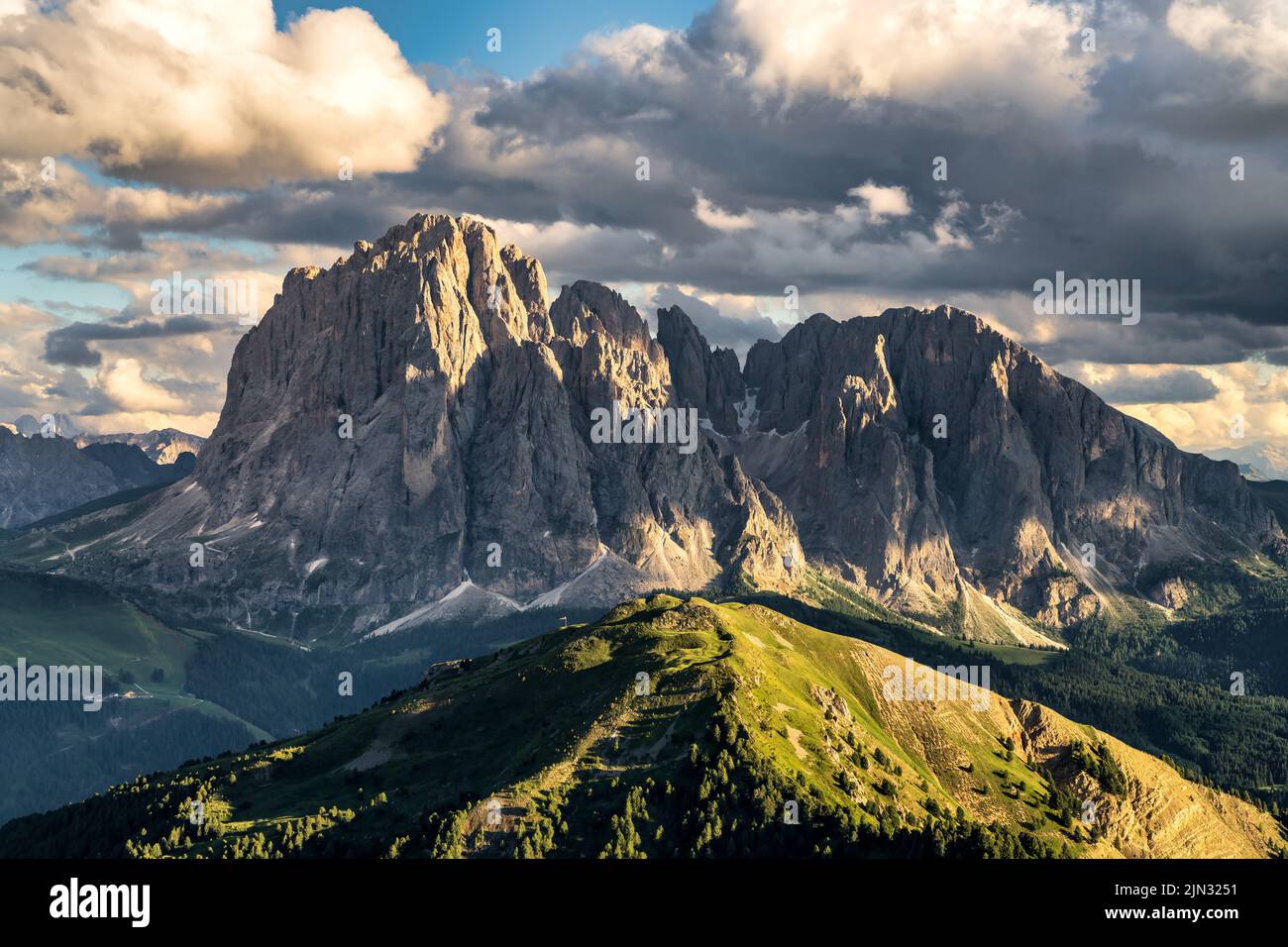 Seceda peak. Trentino Alto Adige, Dolomites Alps, South Tyrol, Italy ...