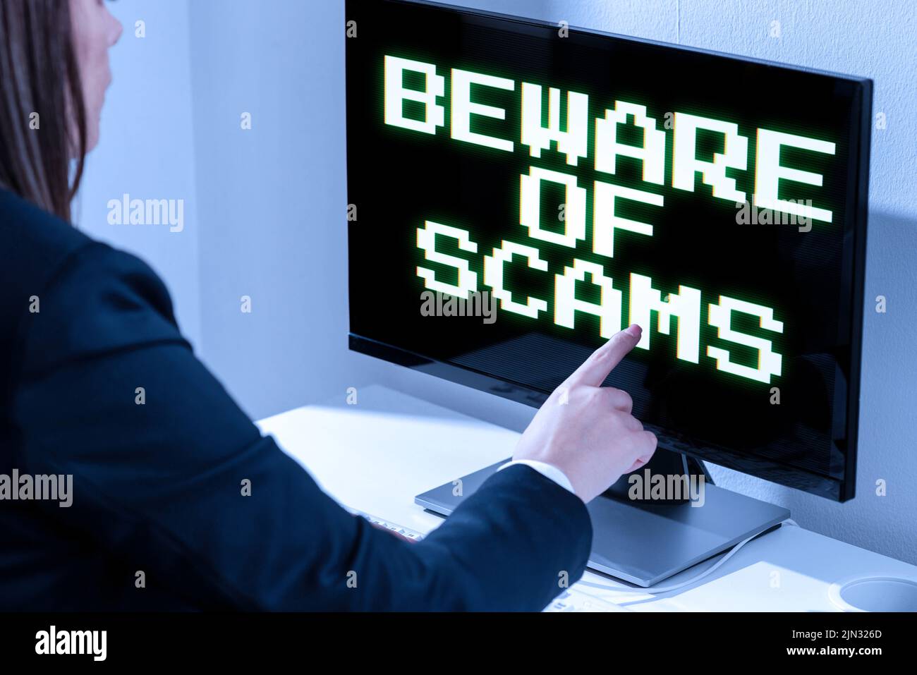 Conceptual Display Beware Of Scams Business Concept Stay Alert To Avoid Fraud Caution Be Always