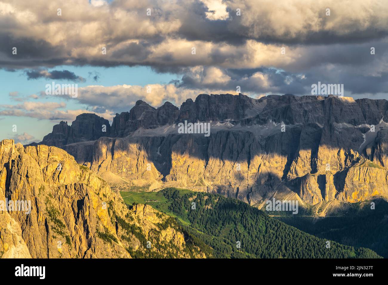 Seceda peak. Trentino Alto Adige, Dolomites Alps, South Tyrol, Italy ...
