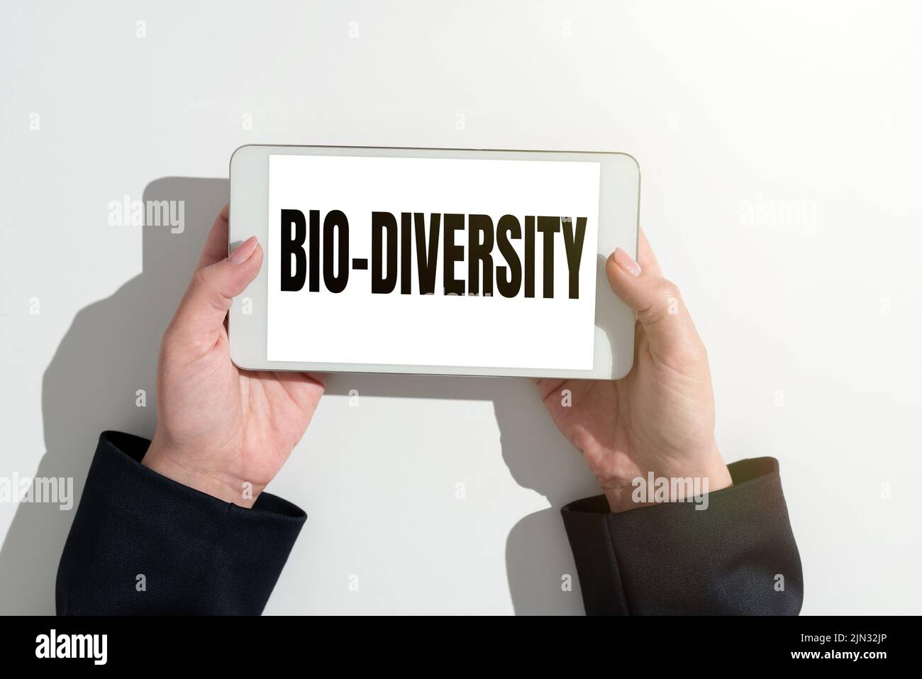 Conceptual caption Bio Diversity. Concept meaning Variety of Life ...