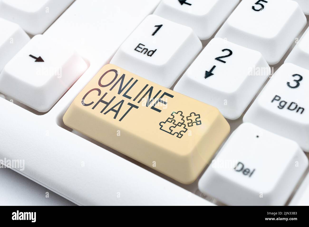 Handwriting text Online Chat. Conceptual photo talking with friend or ...