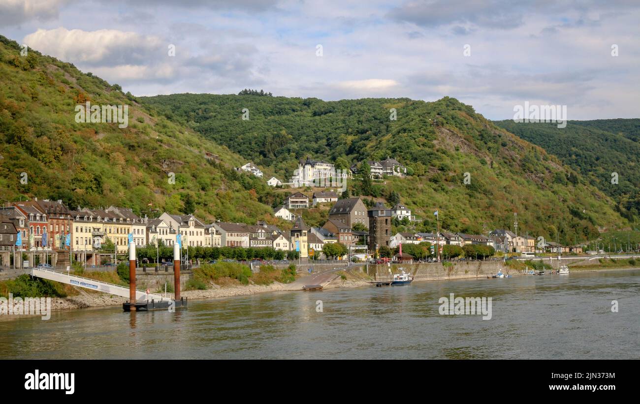 Scenes from the Rhine River, Germany Stock Photo - Alamy