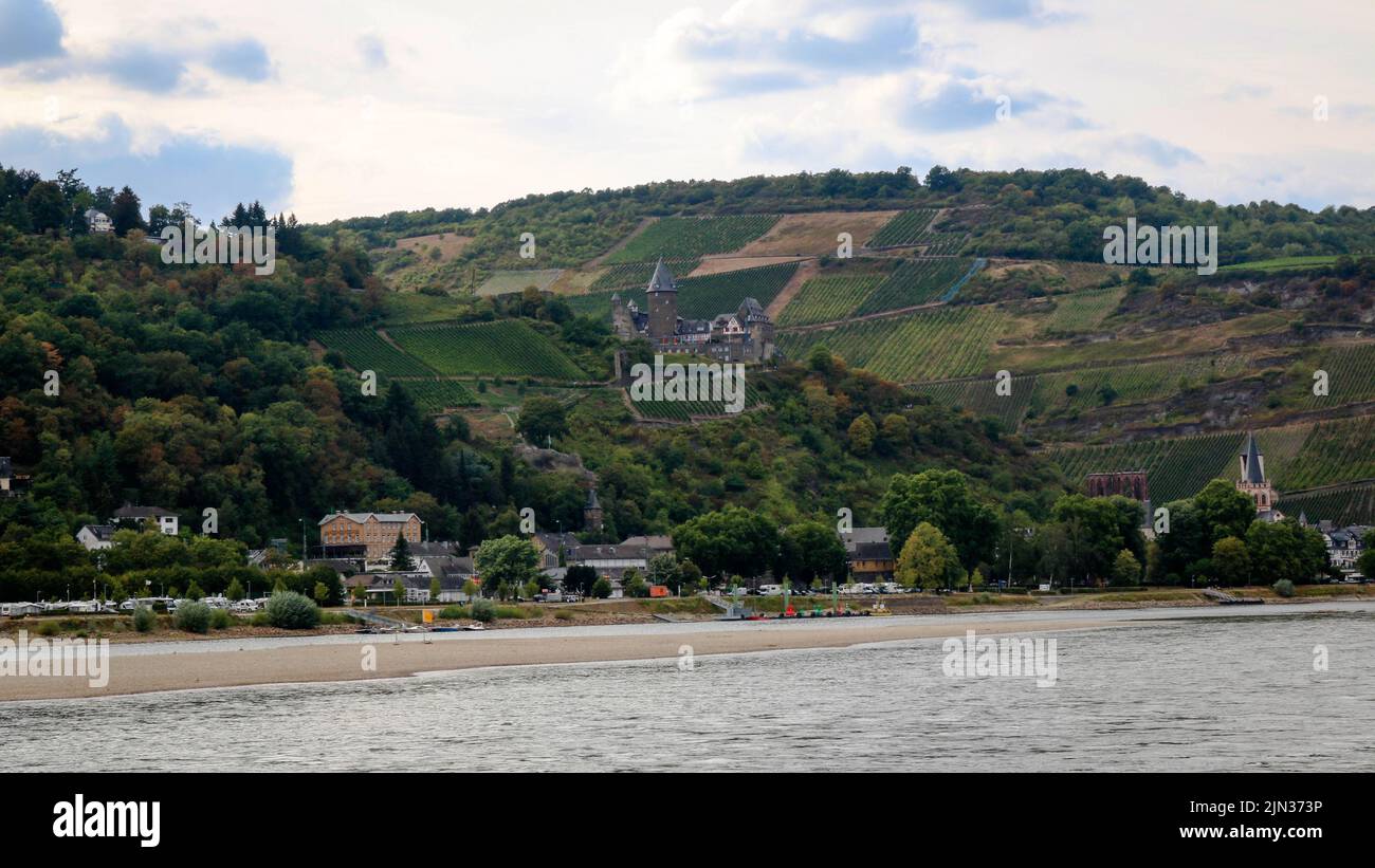 Scenes from the Rhine River, Germany Stock Photo - Alamy