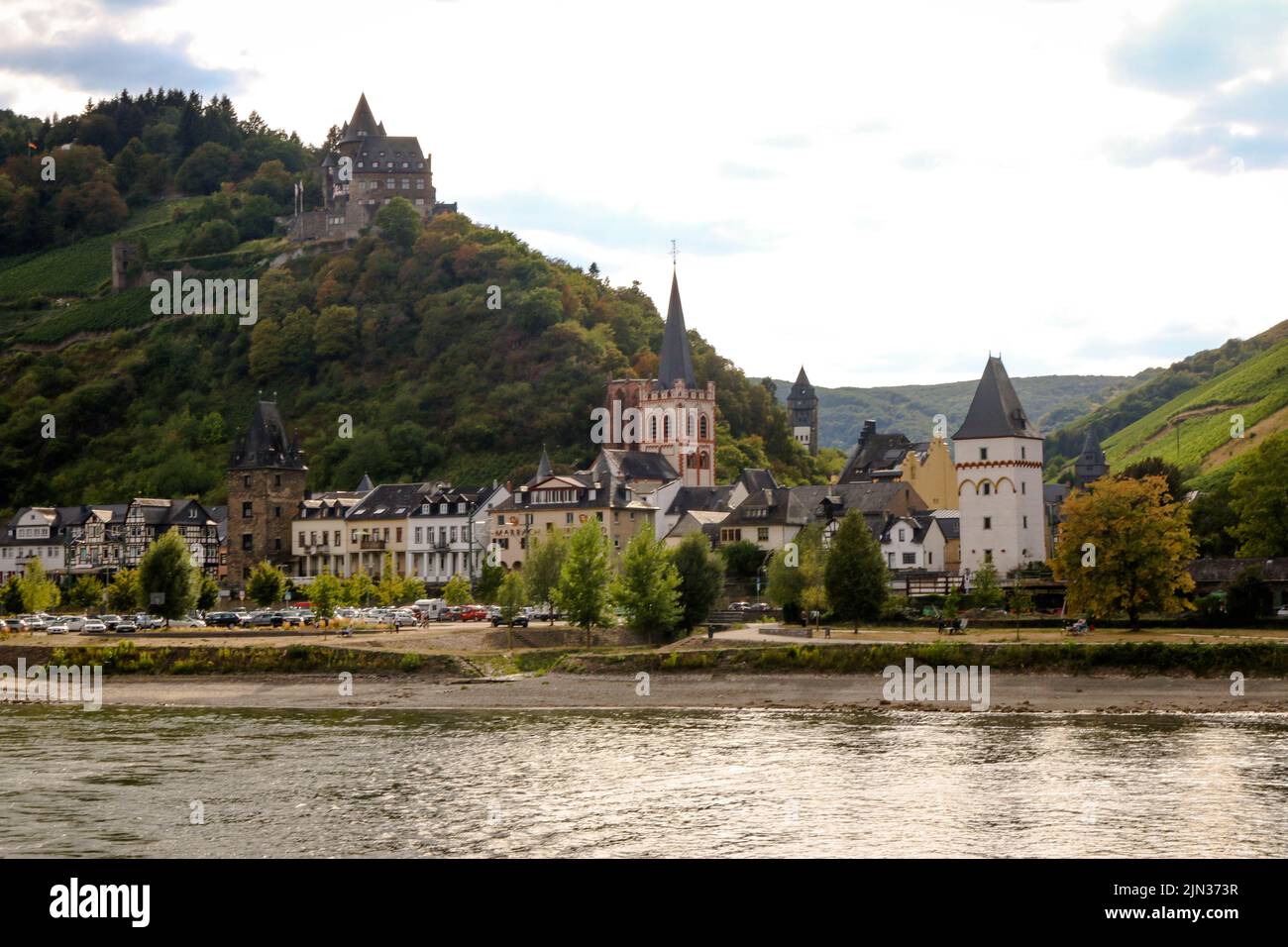 Scenes from the Rhine River, Germany Stock Photo - Alamy