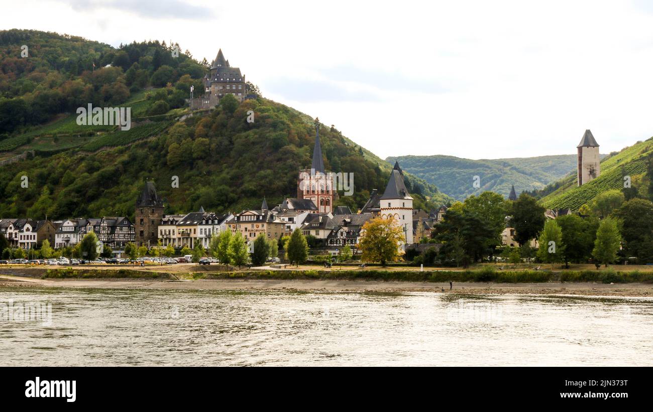 Scenes from the Rhine River, Germany Stock Photo - Alamy
