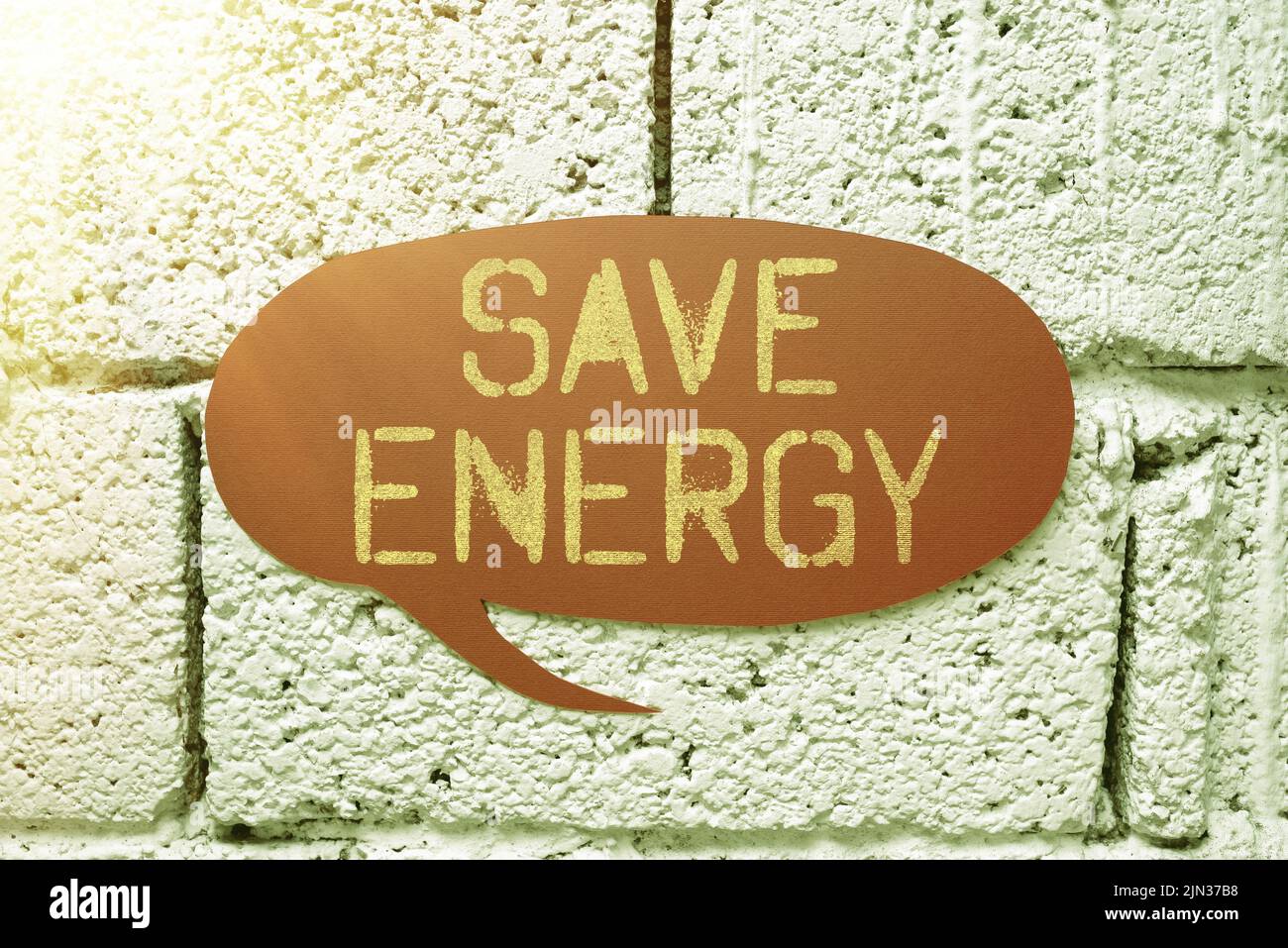 Inspiration showing sign Save Energy. Business showcase decreasing the ...