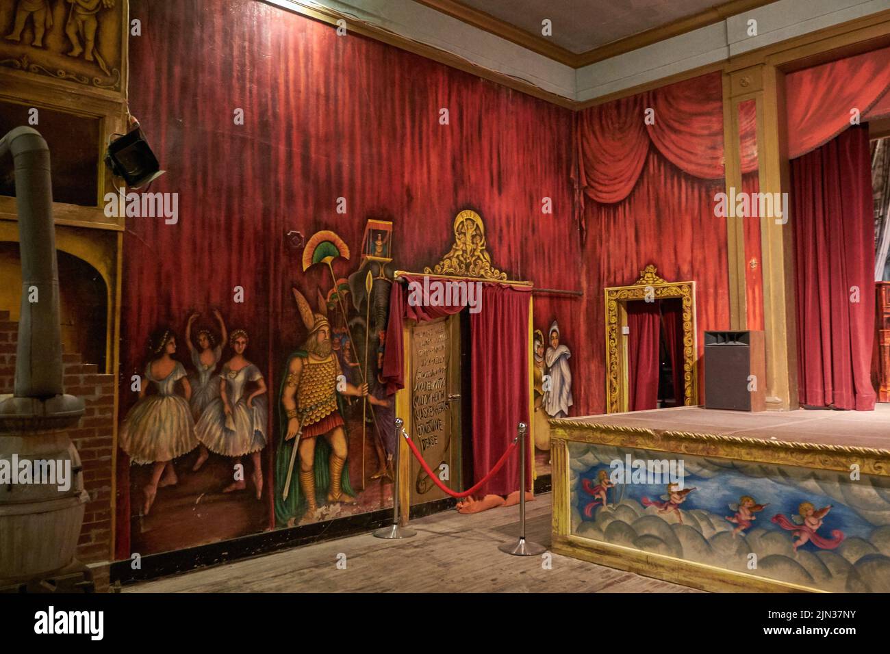 Death Valley Junction, California, USA. 7th Jan, 2017. The interior of ...