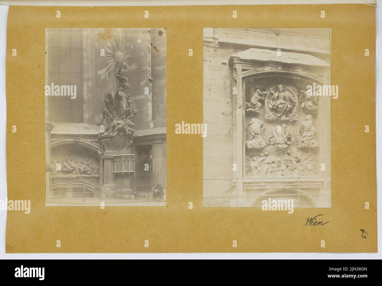 Capistran pulpit, Vienna. Stephansdom, Vienna: Visdom, detailed ...
