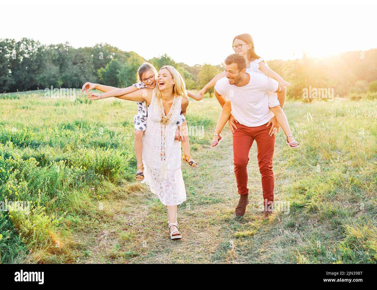 child family outdoor mother woman father girl happy happiness lifestyle ...