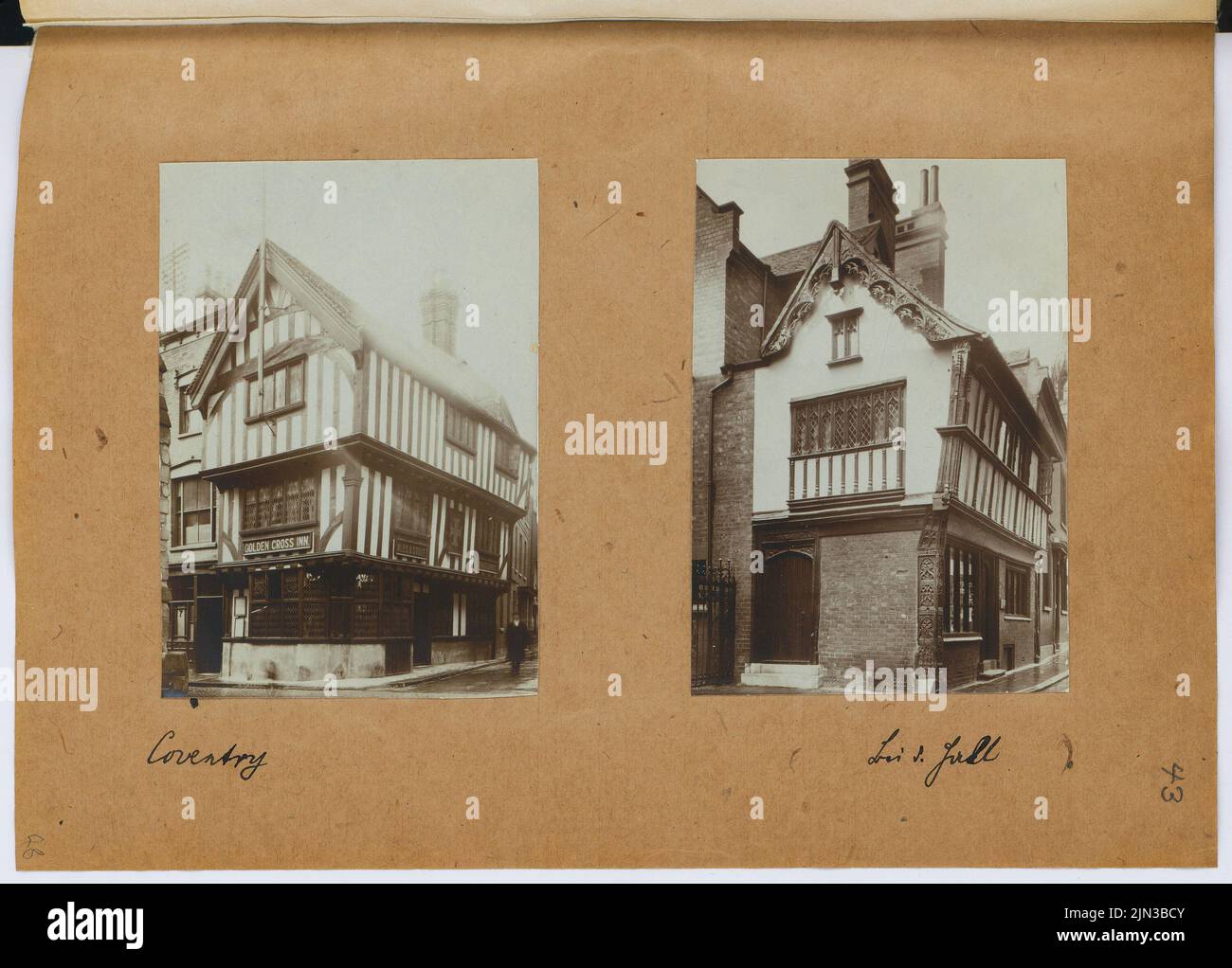 Golden Cross Inn, Coventry. House near St. Mary’s Hall, Coventry: Views ...