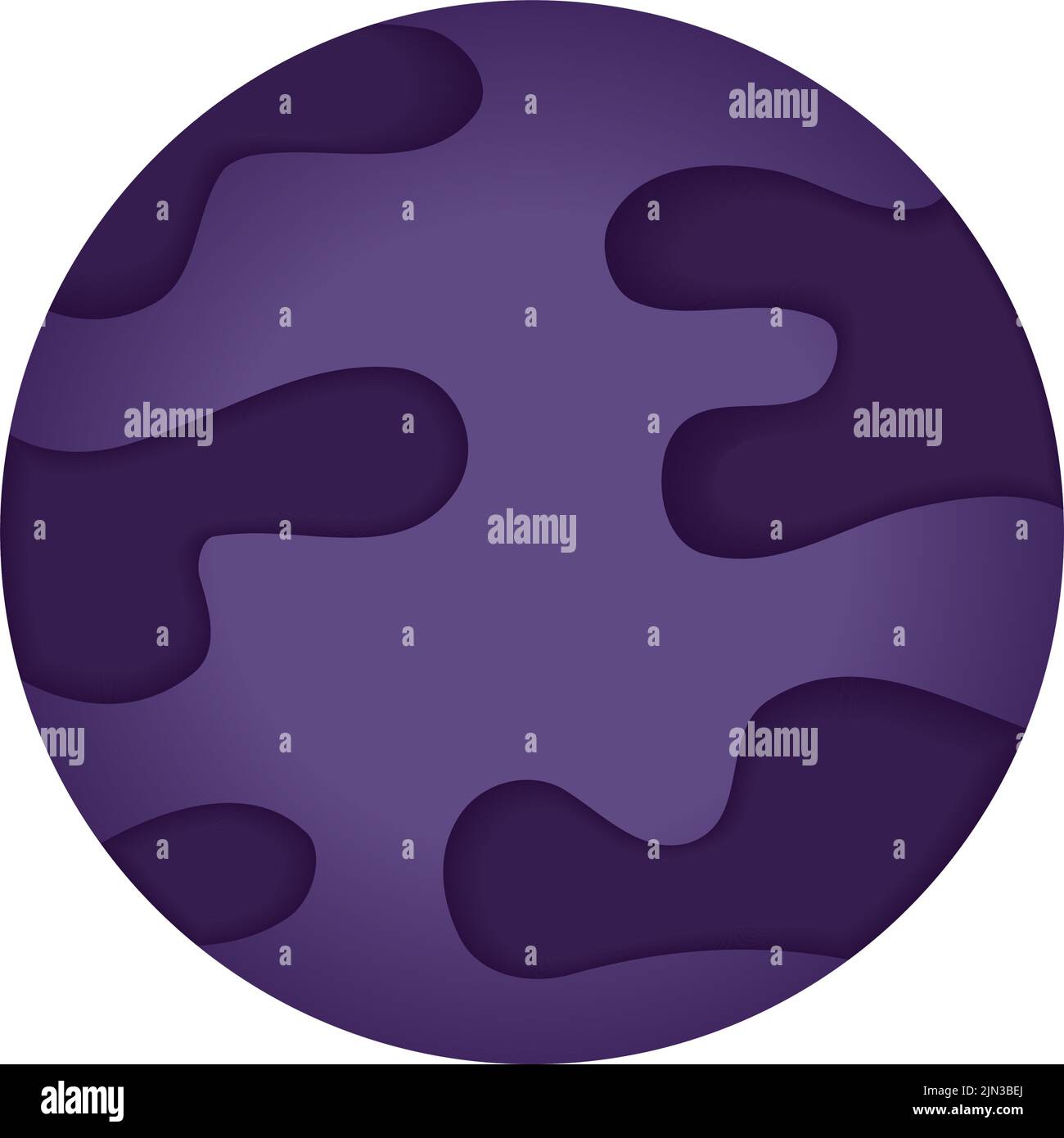purple planet design Stock Vector Image & Art - Alamy