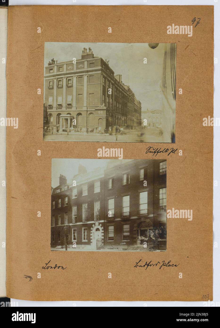 Residential building Suffolk Place, London. Bedford Place residential ...