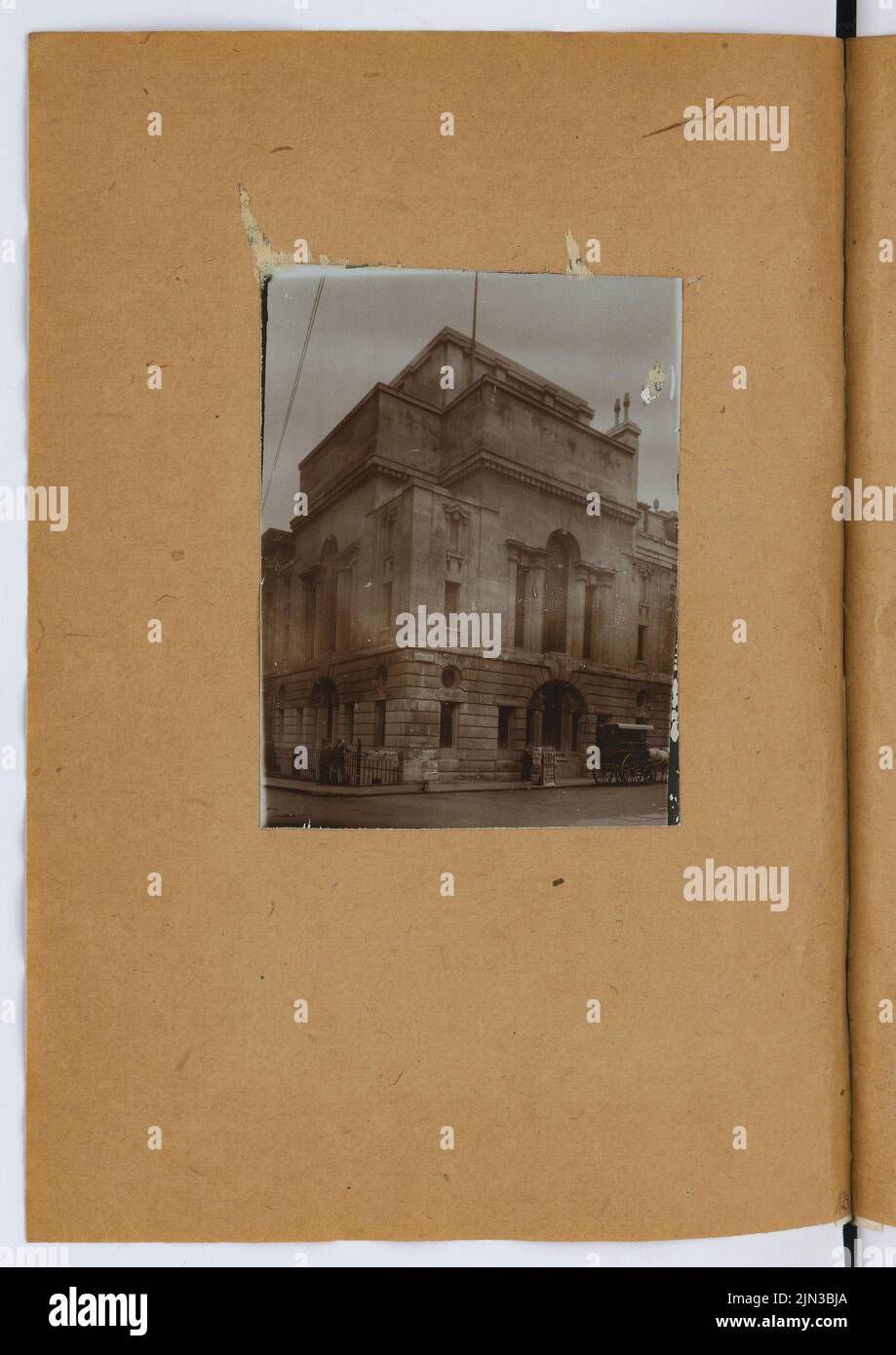 Carey Street residential building, London: View (from: Sketch and photo ...