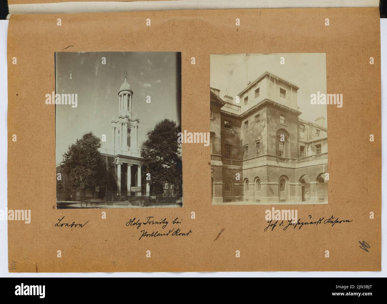 Holy Trinity Church, London. Horse Guard Barracks, London: Views (from ...