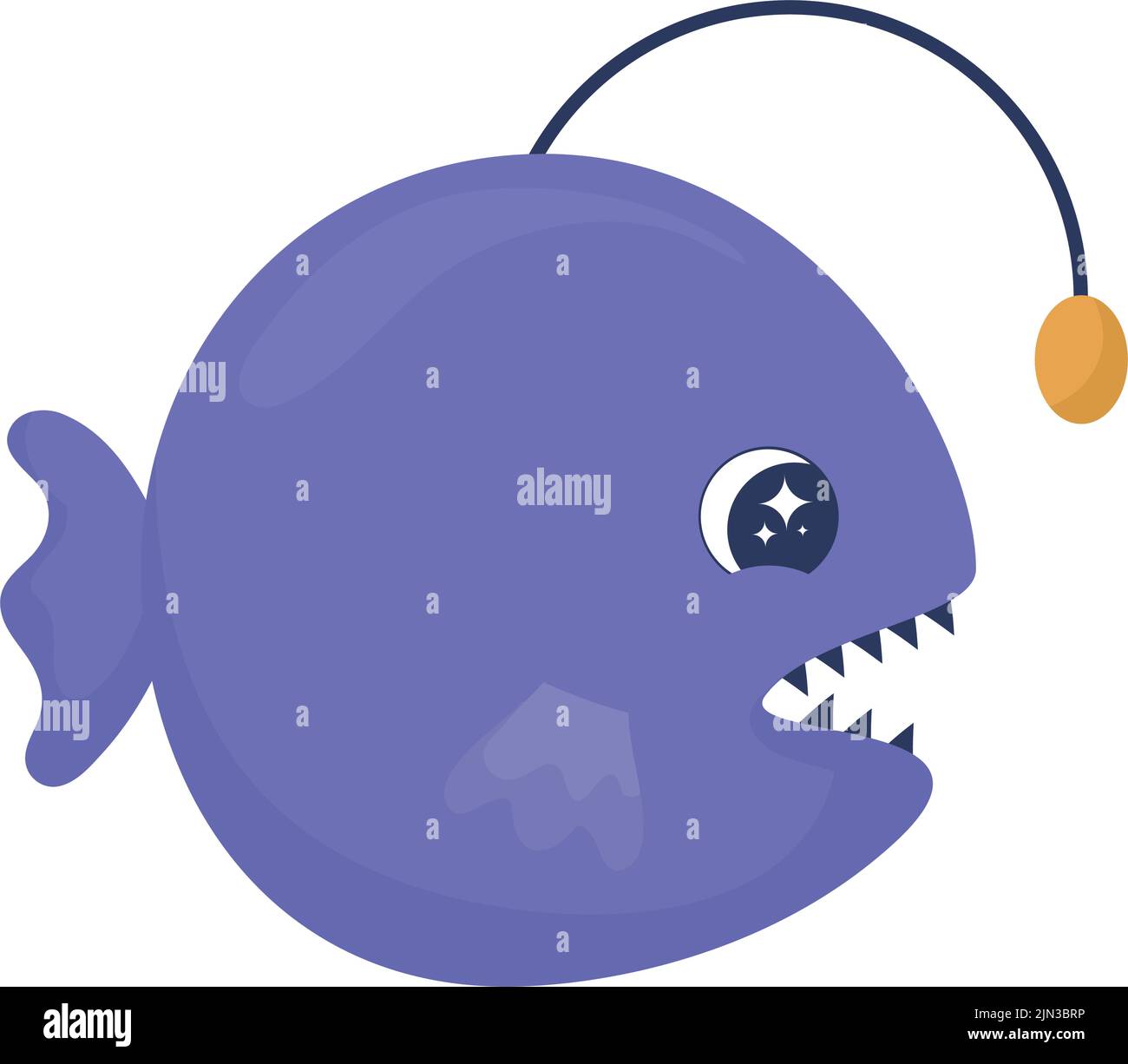 cute piranha design Stock Vector Image & Art - Alamy