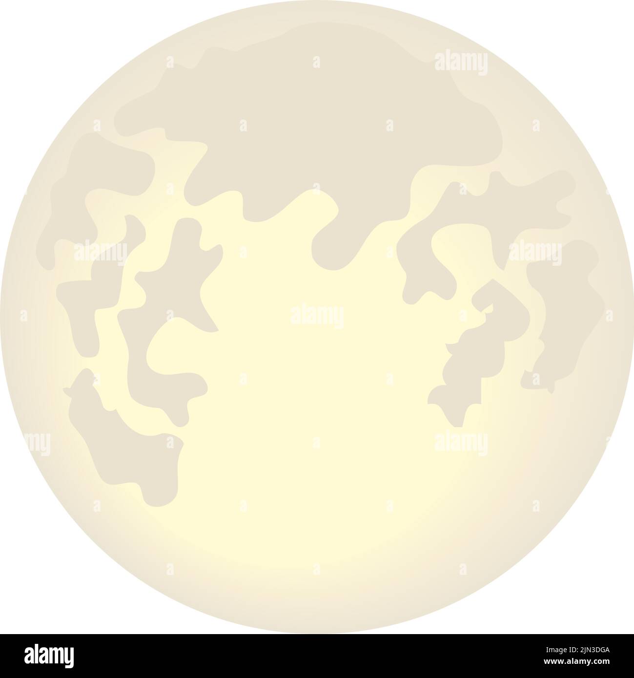 full moon illustration Stock Vector Image & Art - Alamy