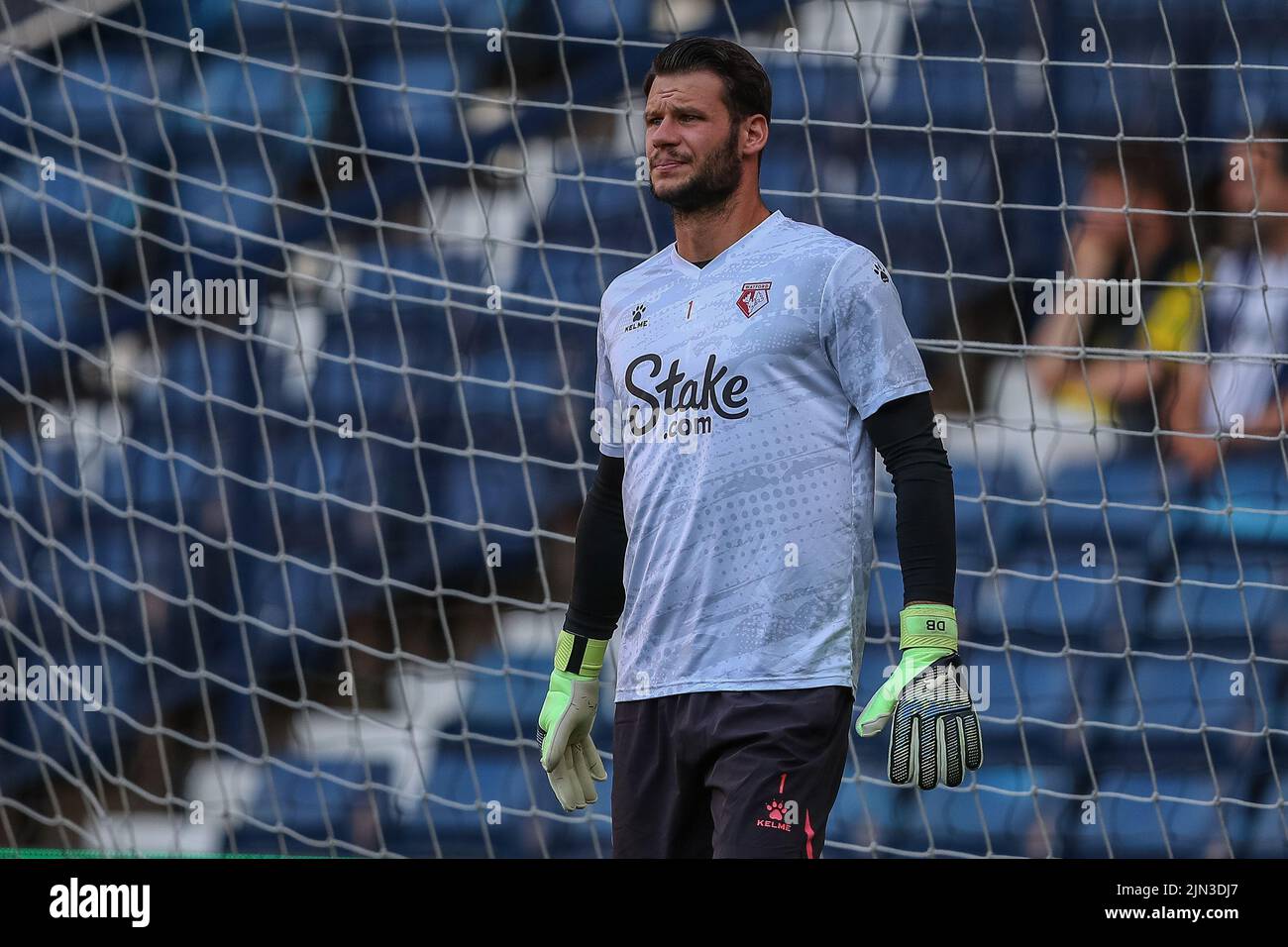 Daniel Bachmann #1 of Watford during the warm up Stock Photo - Alamy
