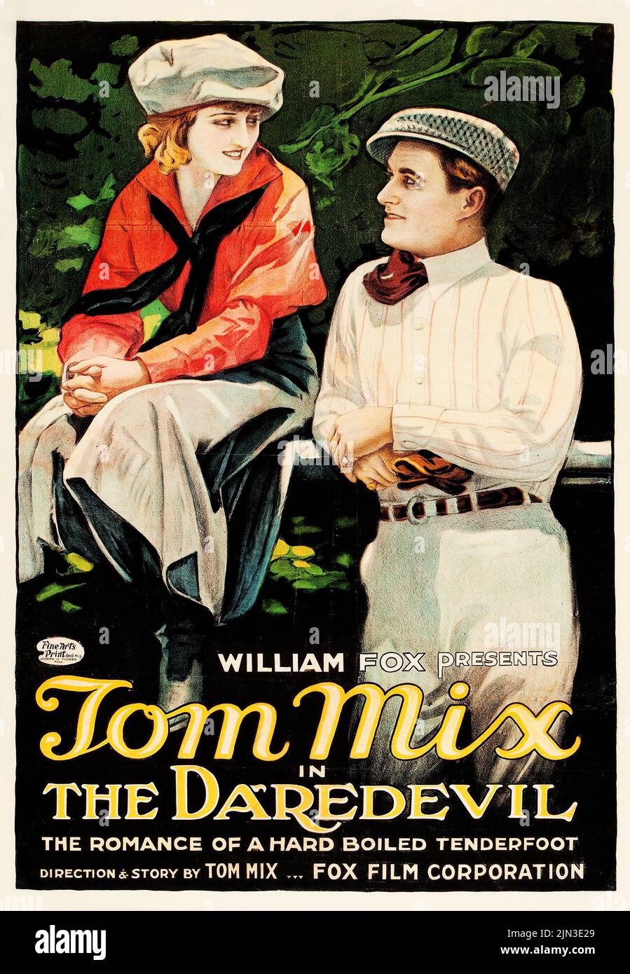 Tom mix film poster hi-res stock photography and images - Alamy