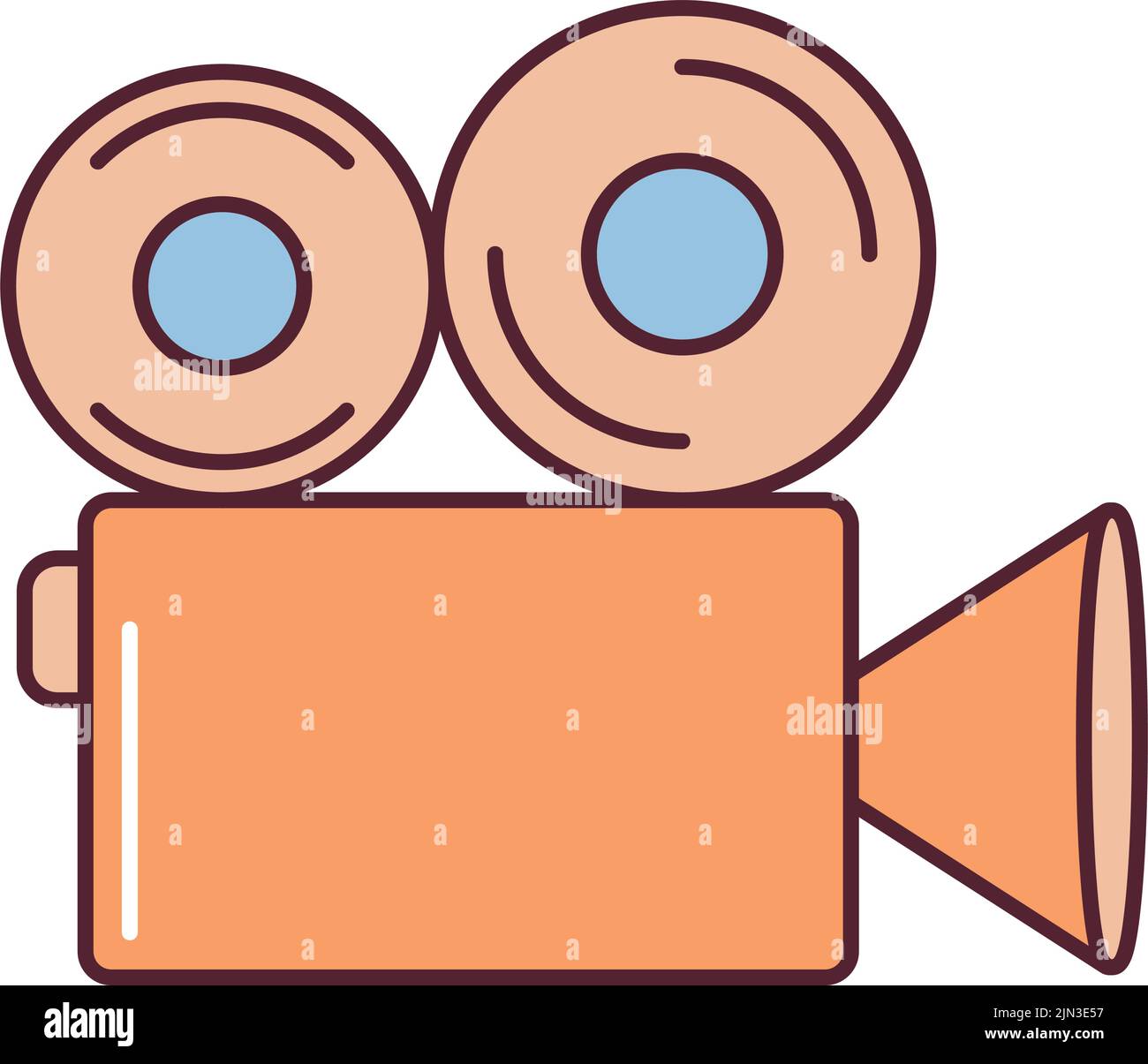 colored video camera Stock Vector Image & Art - Alamy