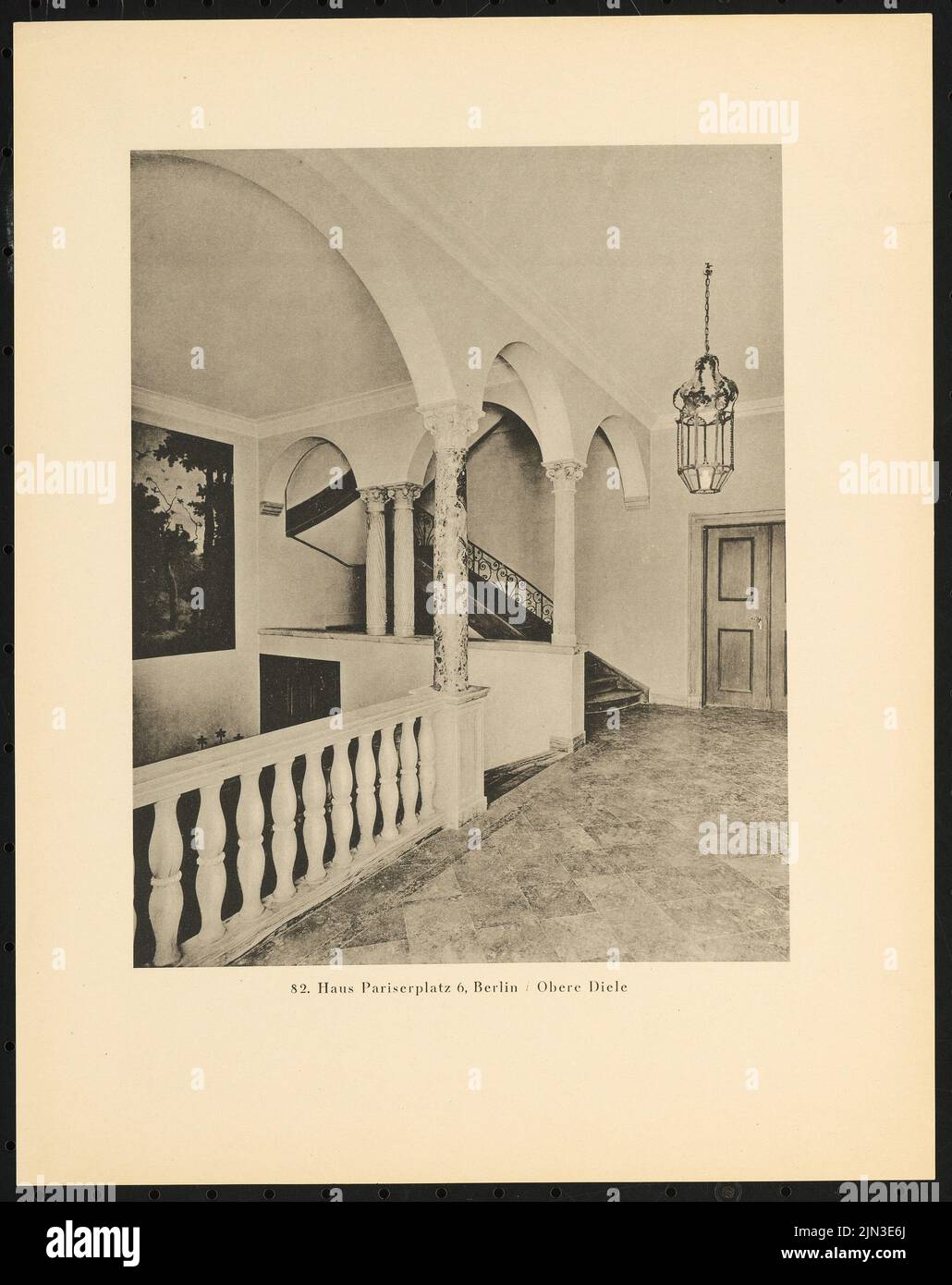 Palais Friedlaender-Fuld, Berlin-Mitte. Conversion: Obere Diele (from: Alfred Breslauer ...