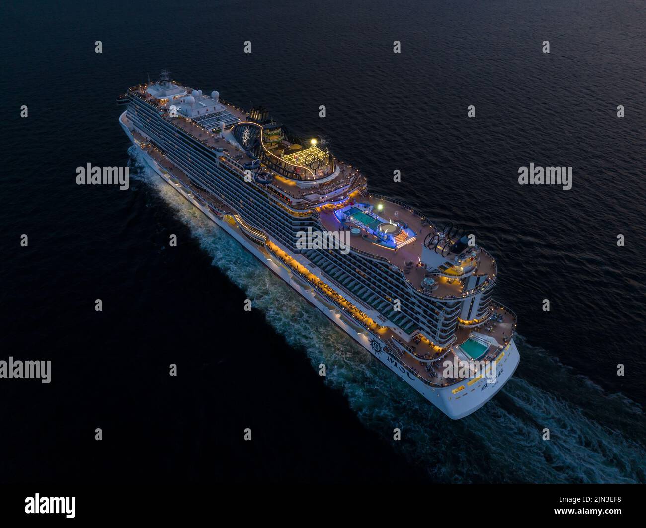 MSC Seaview is a Seaside-class cruise ship owned and operated by MSC ...