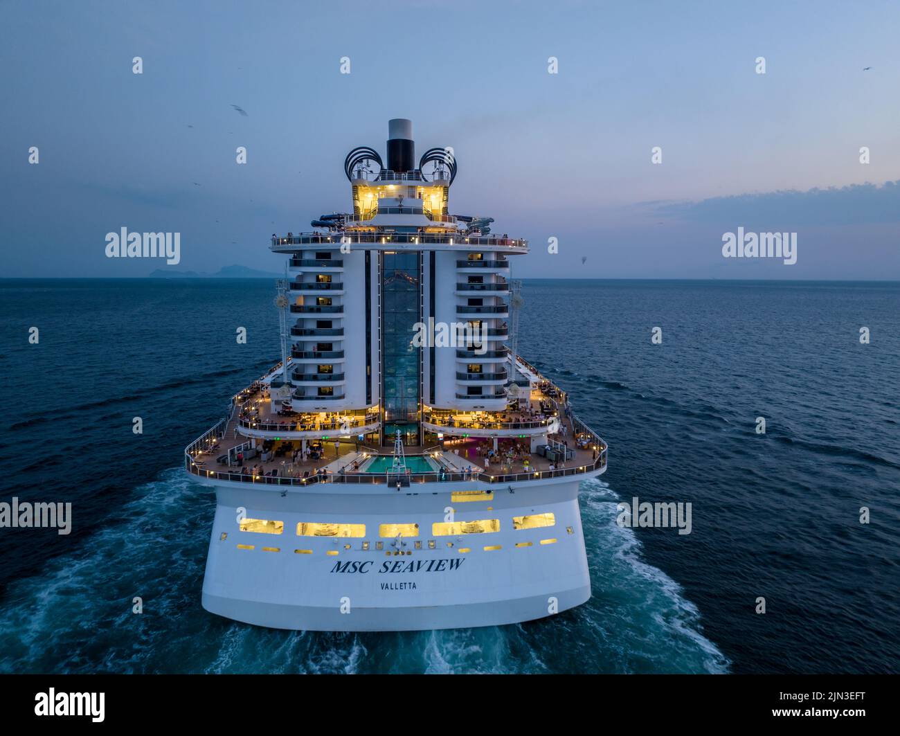 MSC Seaview is a Seaside-class cruise ship owned and operated by MSC ...