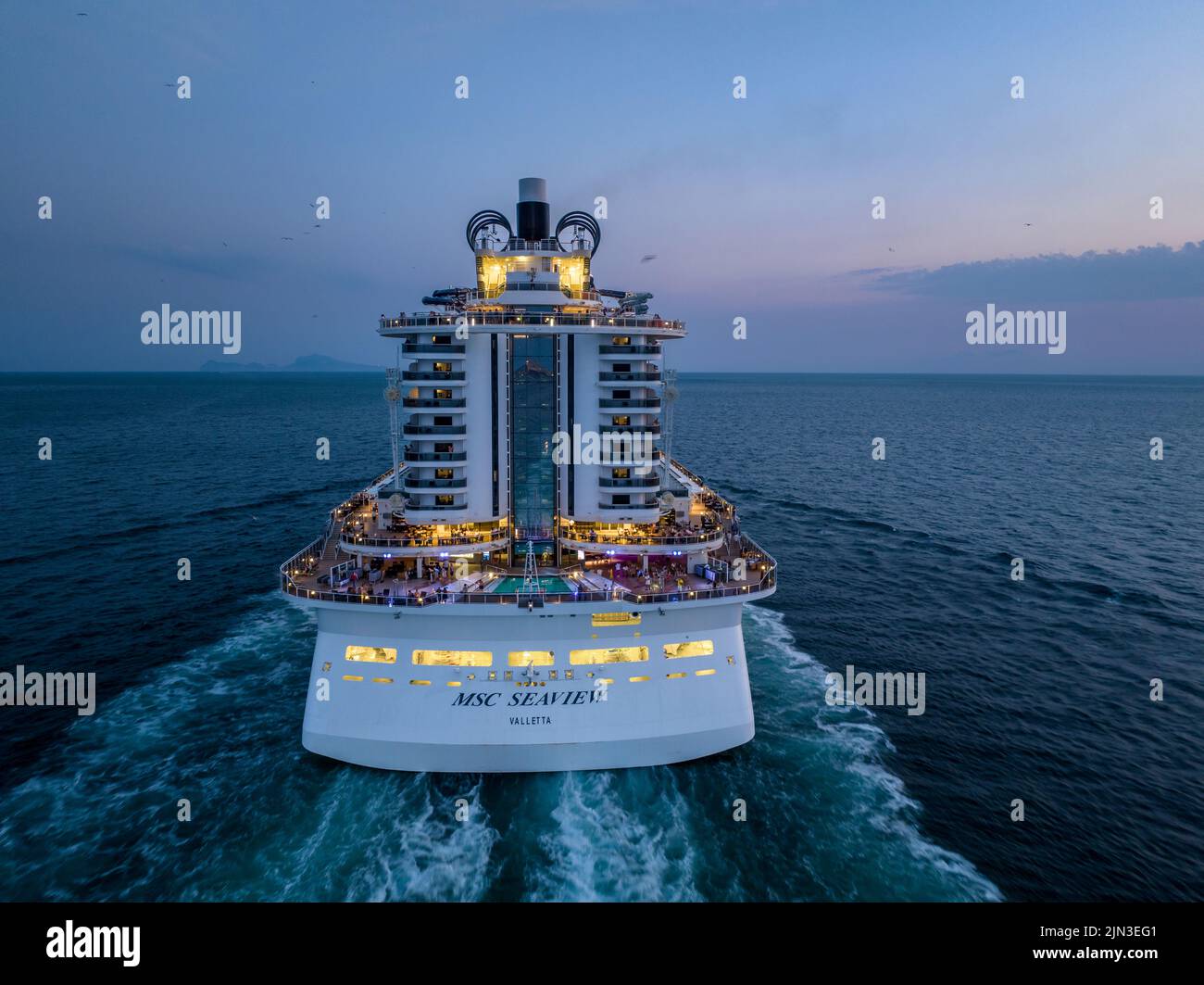 MSC Seaview is a Seaside-class cruise ship owned and operated by MSC ...