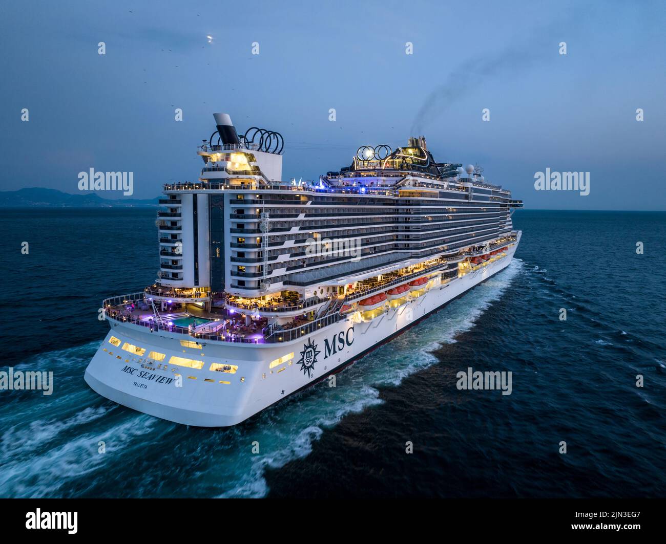 MSC Seaview is a Seaside-class cruise ship owned and operated by MSC ...