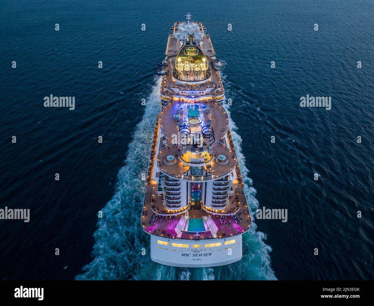 MSC Seaview is a Seaside-class cruise ship owned and operated by MSC ...