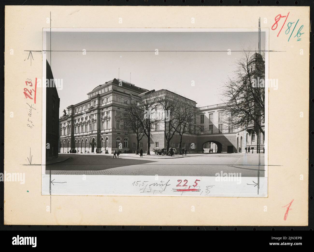 Stadttheater, Augsburg: View of the north Stock Photo - Alamy