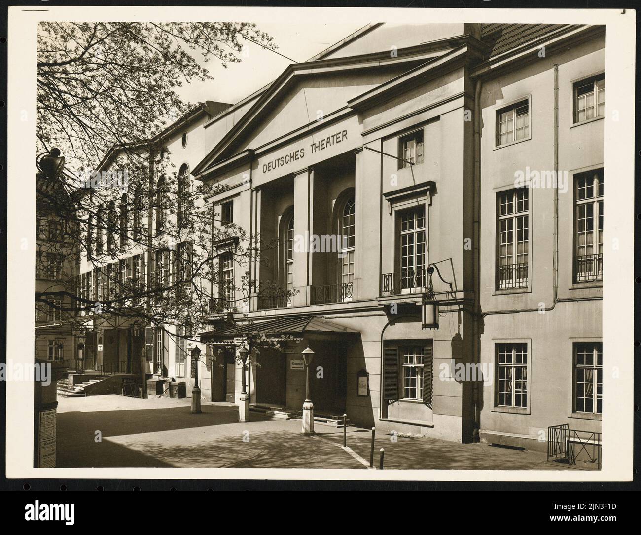 German Theater, Berlin: View from the south Stock Photo - Alamy