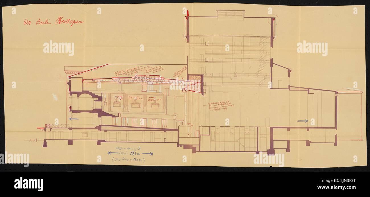Kroll’s establishment (i.e. Krolloper, Opera am Königsplatz), Berlin ...