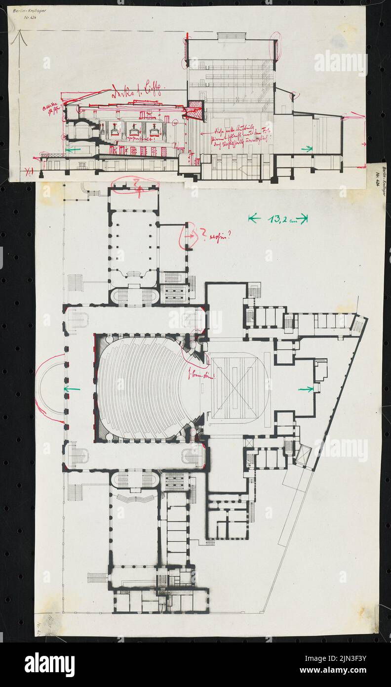 Kroll’sches Establissement (i.e. Krolloper, Opera am Königsplatz ...