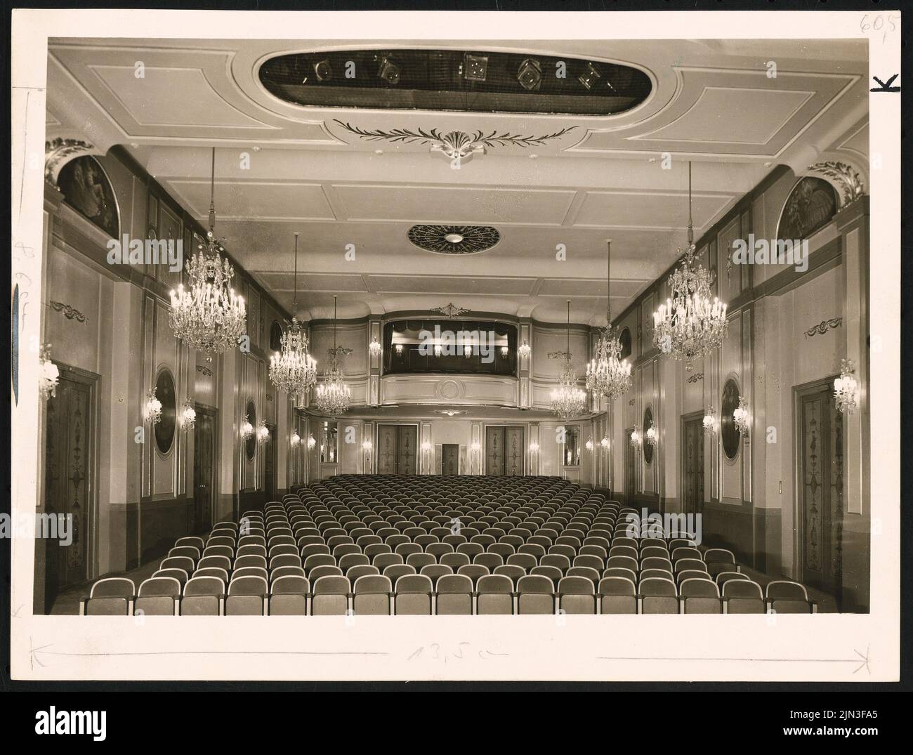 Chamber games of the Deutsches Theater, Berlin: View spectator room ...