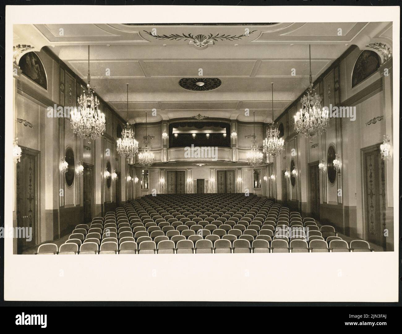 Chamber games of the Deutsches Theater, Berlin: View spectator room ...