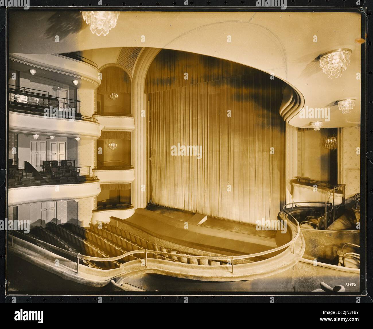 Comic Opera (i.e. Artist Theater, Staatstheater Lustenspielhaus ...