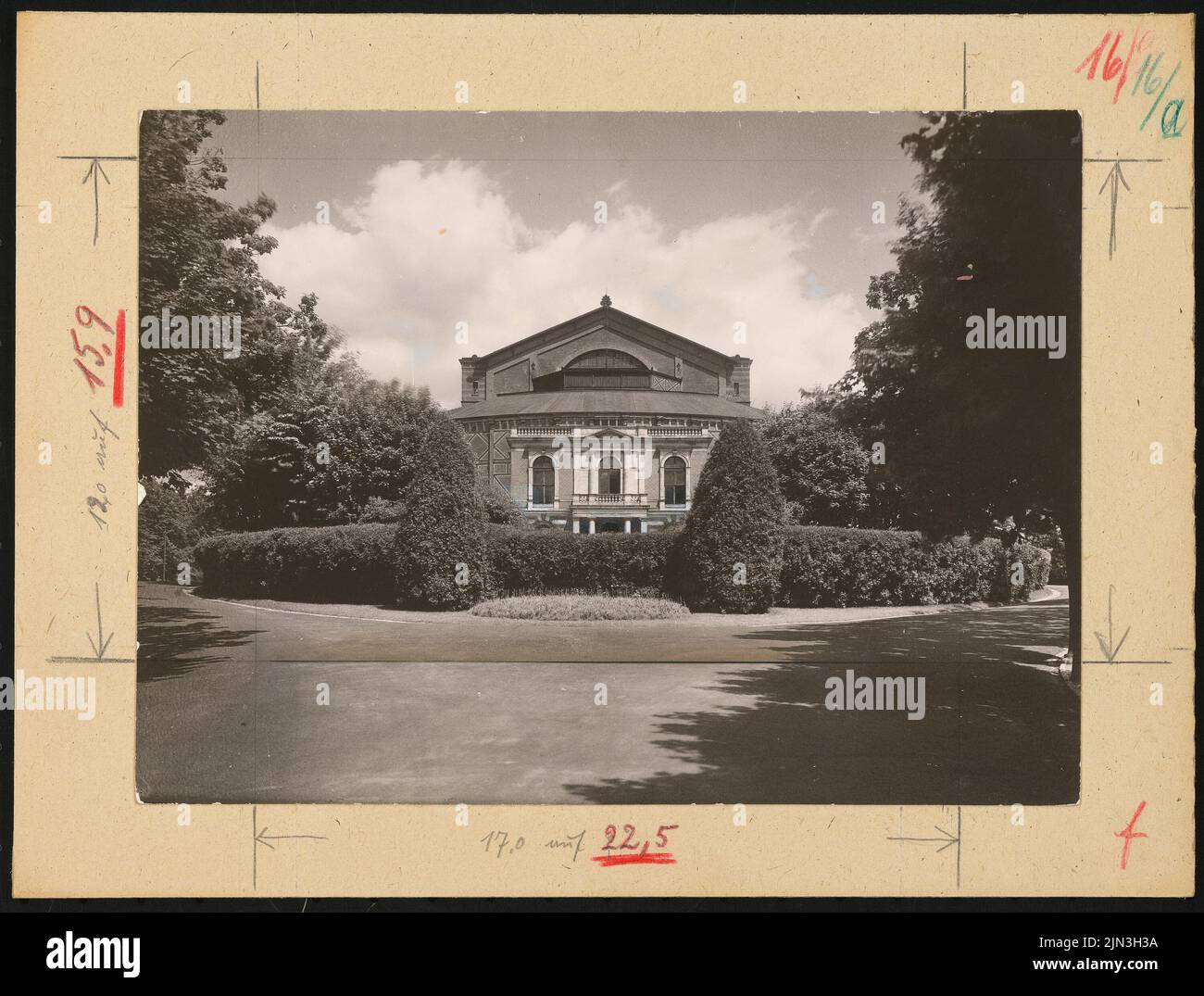 Bayreuth opera house view hi-res stock photography and images - Alamy