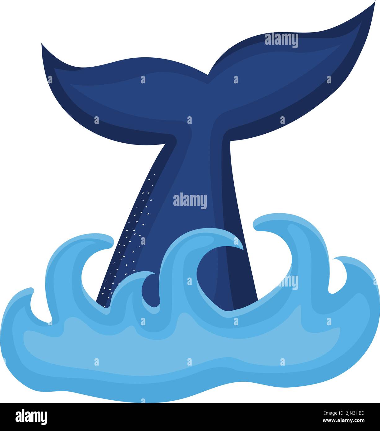 whale tail design Stock Vector Image & Art - Alamy