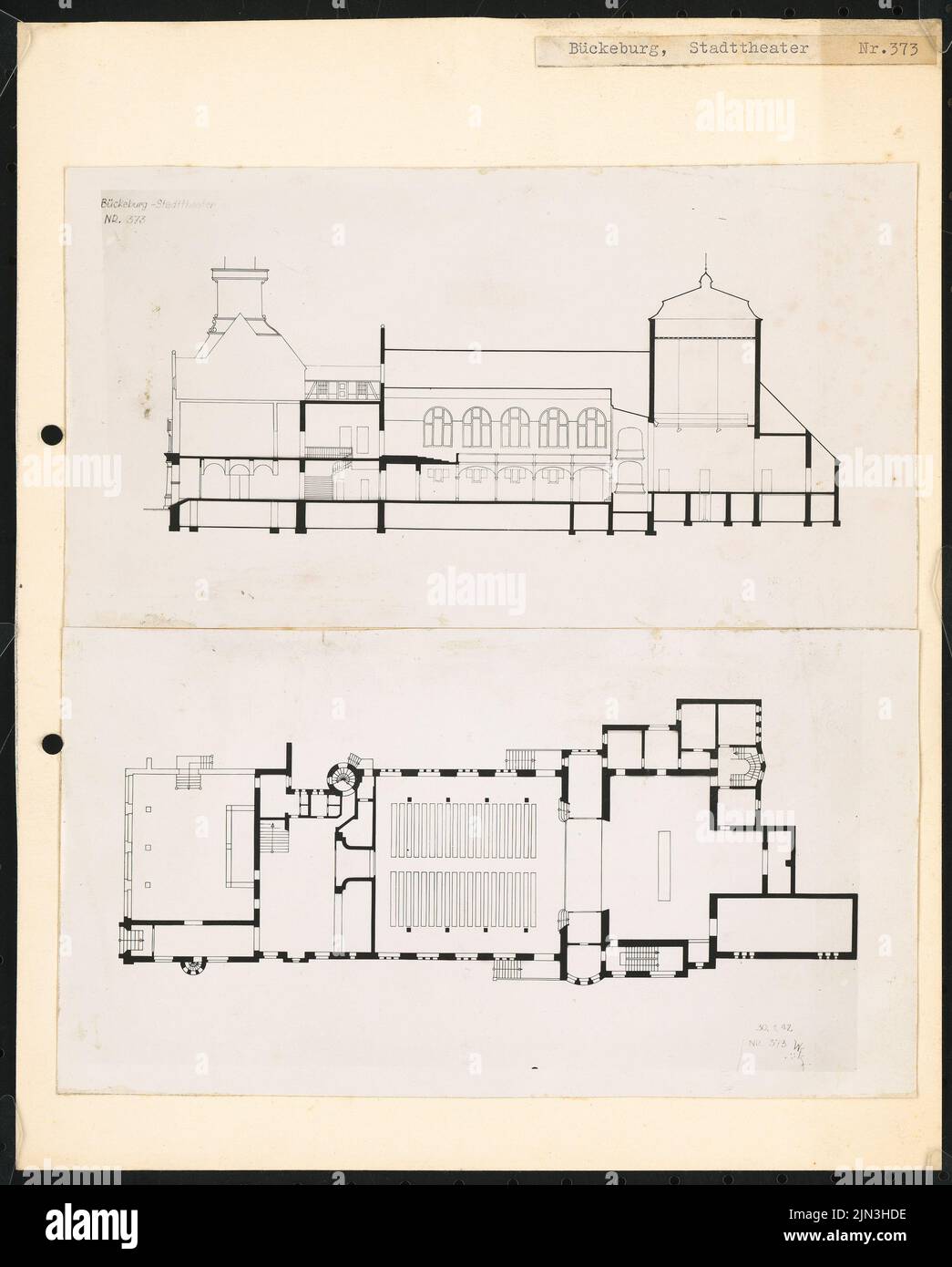 Town hall floor plan hi-res stock photography and images - Alamy