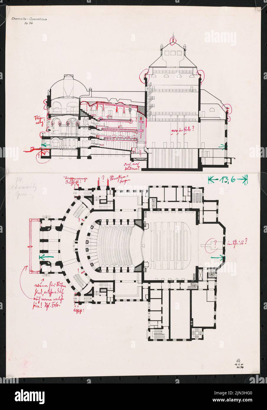 Chemnitz opera house hi-res stock photography and images - Alamy