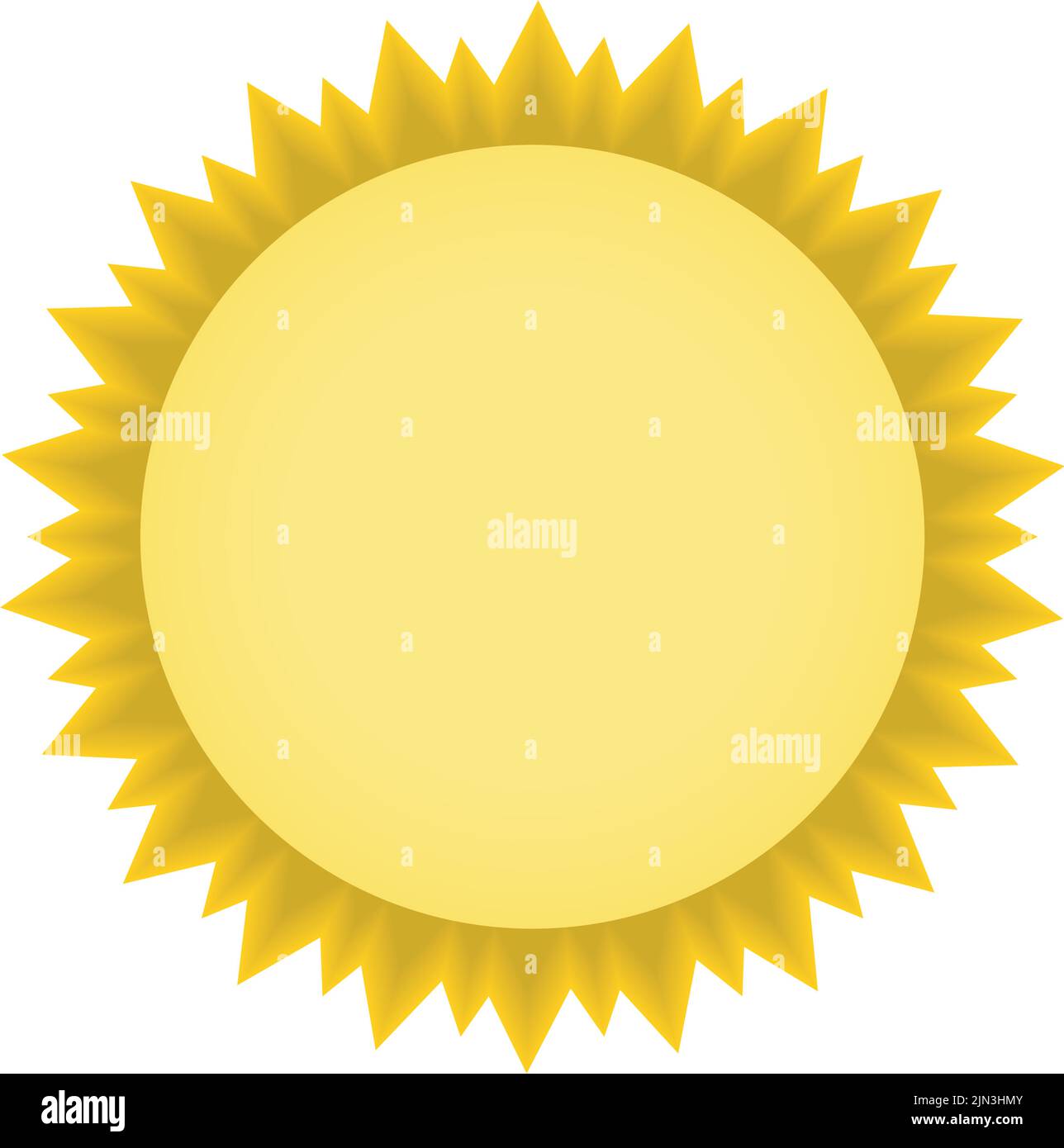Big round sunrise Stock Vector Images - Alamy