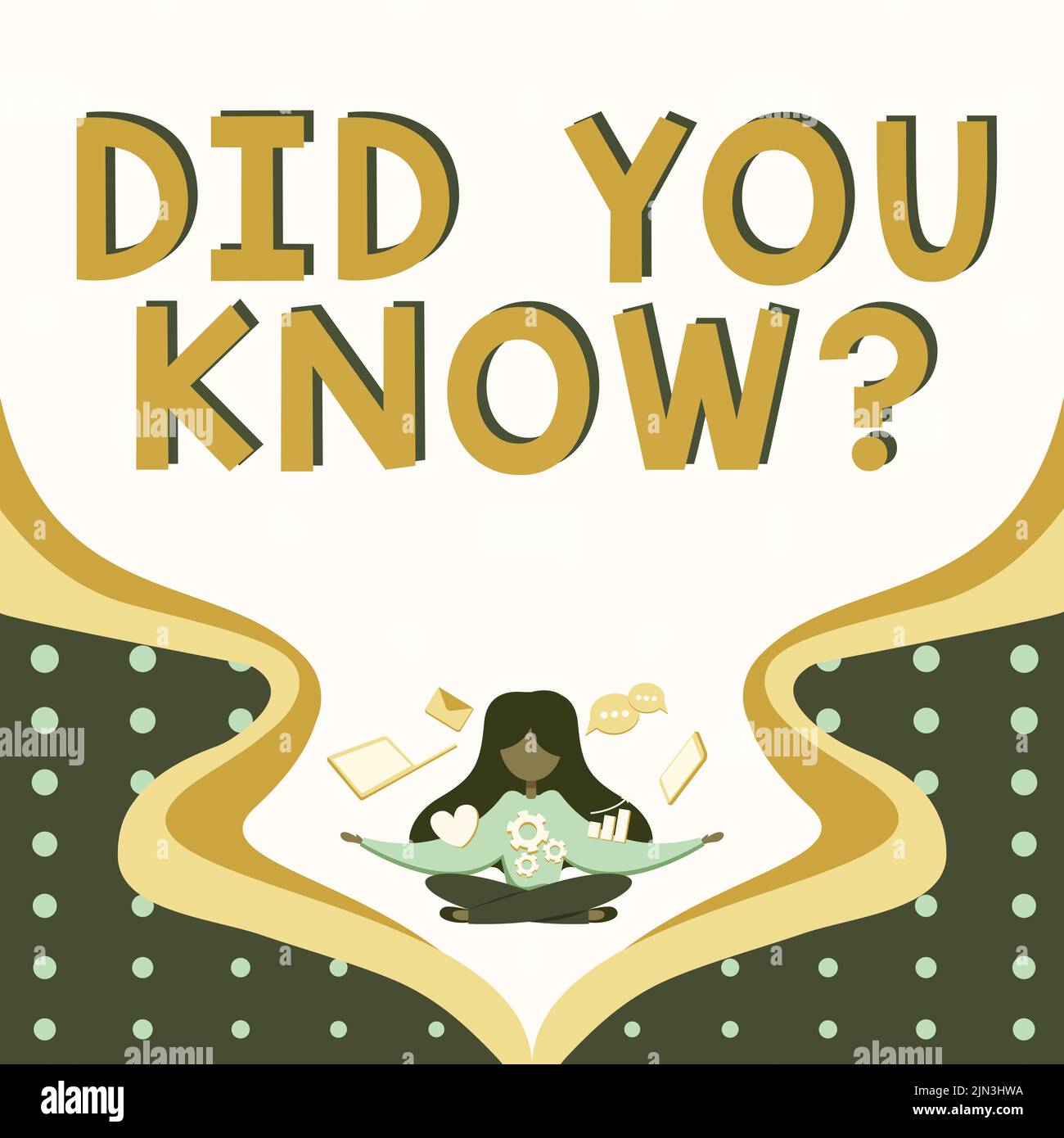 Sign displaying Did You Know Question. Business overview Fun Facts and ...