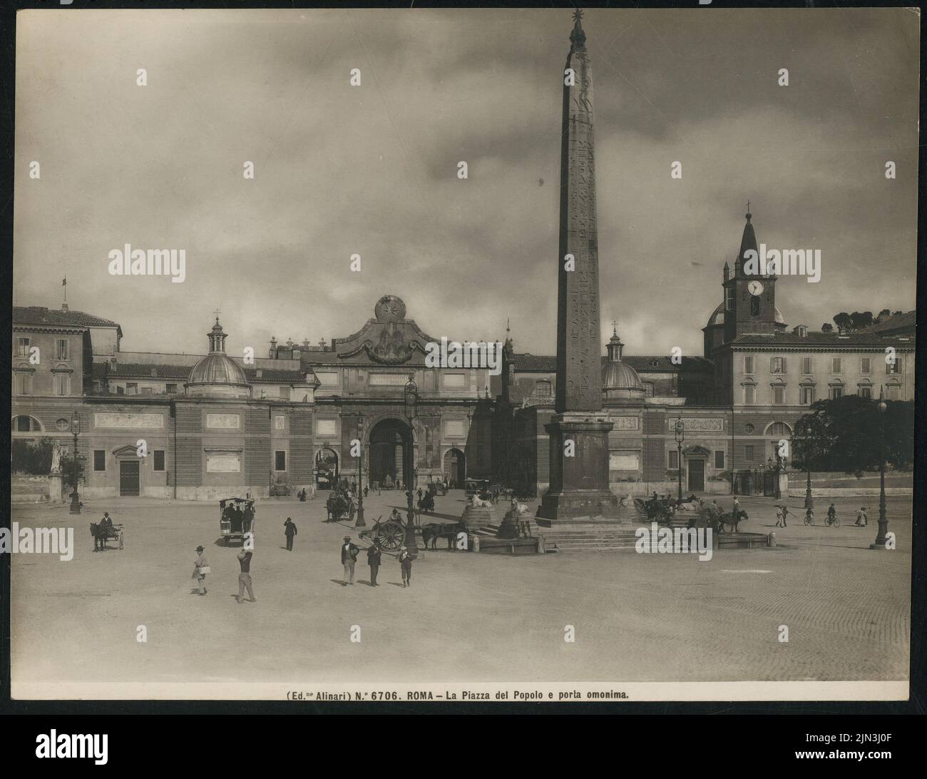 Giuseppe Valadier: Piazza del Popolo und Porta homonymous (Porta del ... Giuseppe Valadier: Piazza del Popolo und Porta homonymous (Porta del ...
